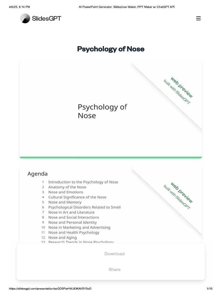 Nose | PDF