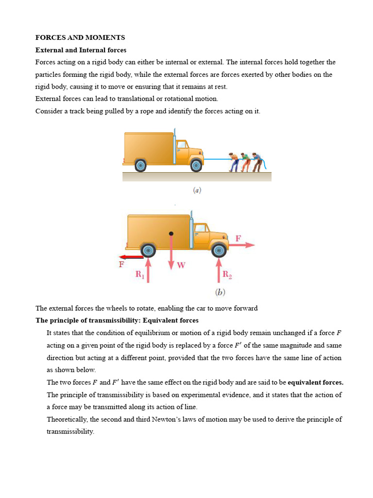 Moment of force | PDF | Force | Torque