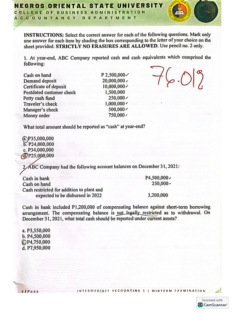 Midterm 2024 IA1 | PDF