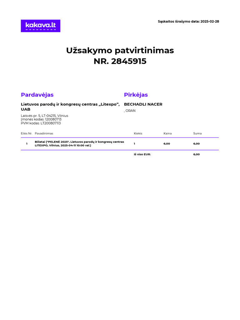 Kakava LT | PDF