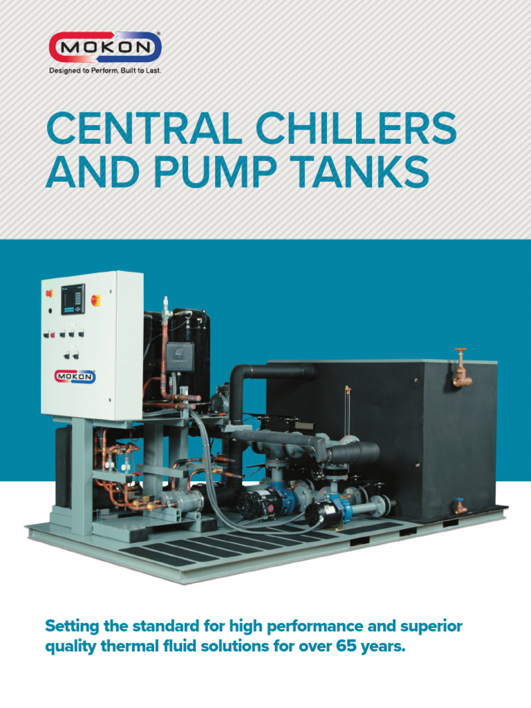 Central Chillers and Pump Tanks Overview | PDF | Pump | Air Conditioning