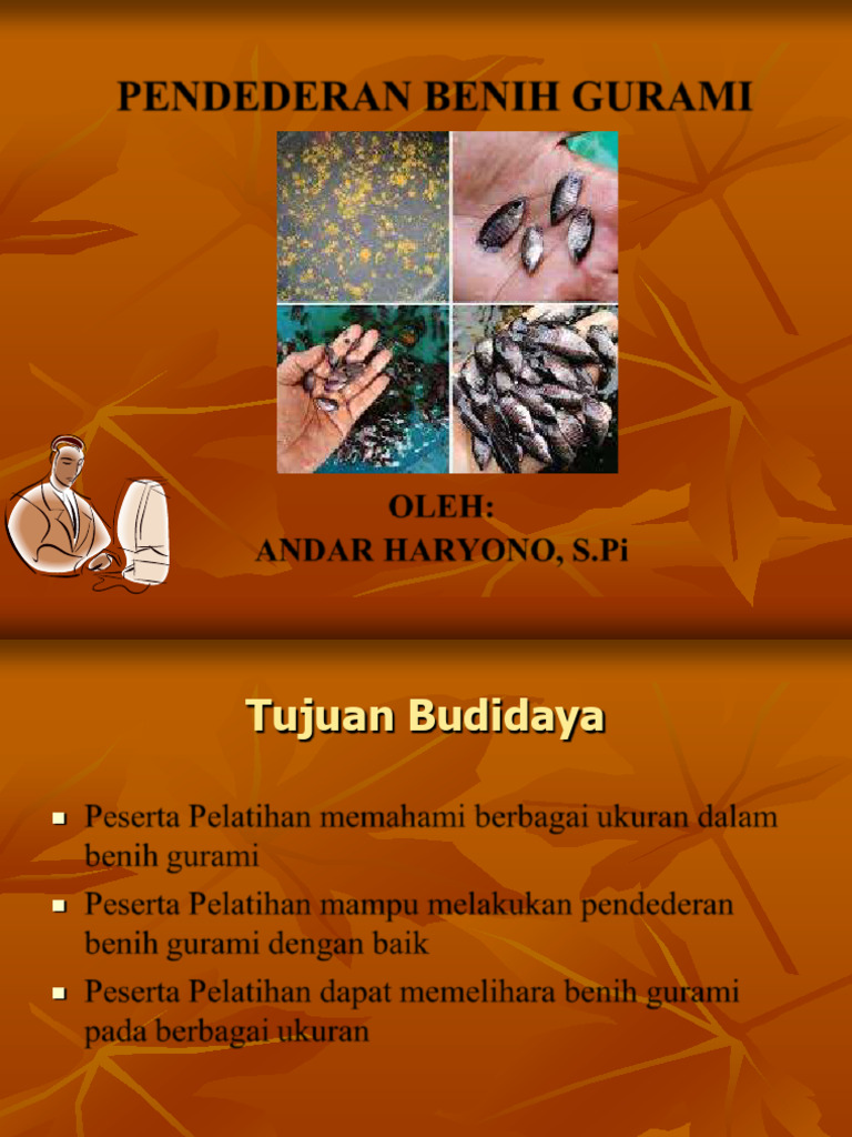 Panduan Pendederan Benih Gurami | PDF
