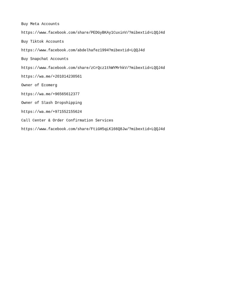 3.useful Contacts | PDF