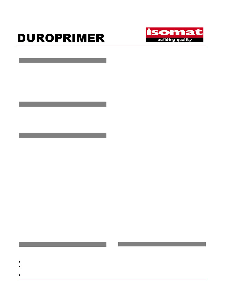 DUROPRIMER Alb | PDF