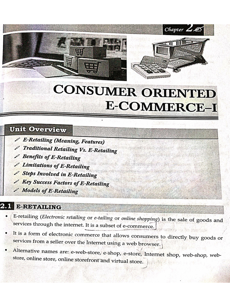 E-Commerce Unit 2 | PDF