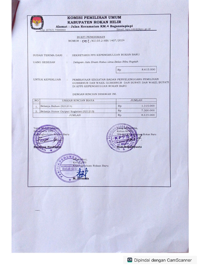 Penerimaan Kpps | PDF