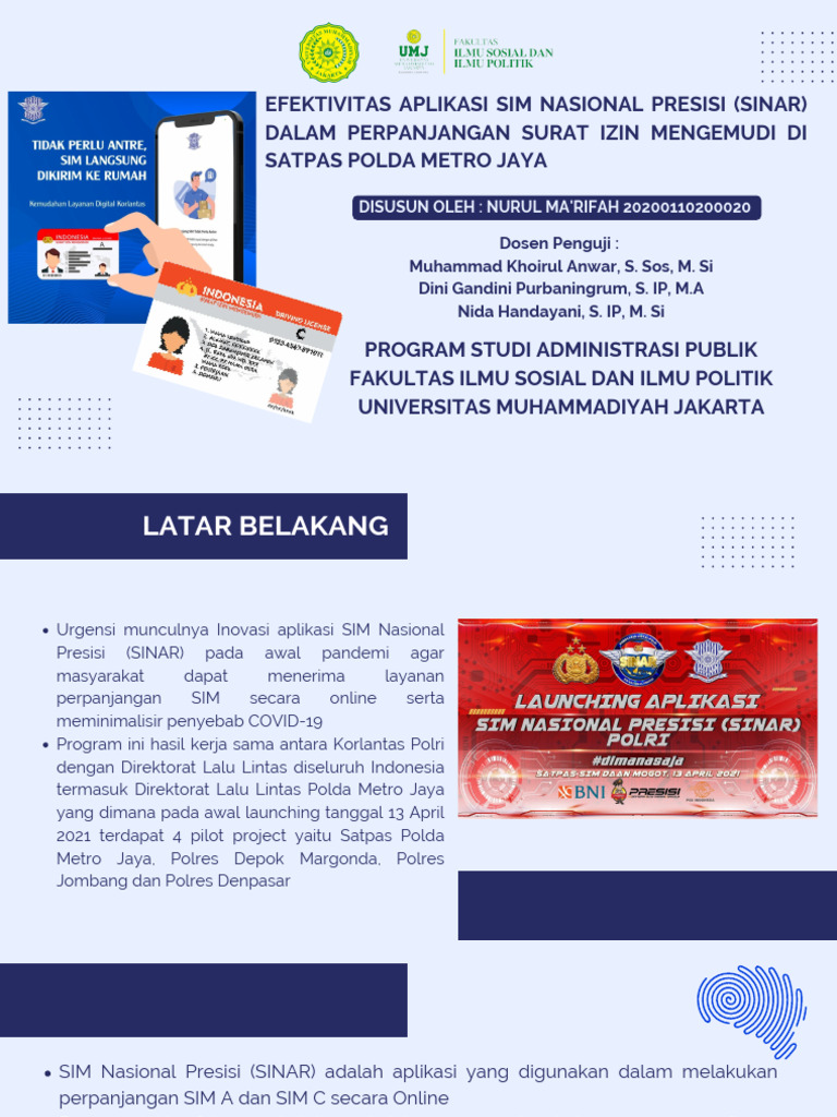 Sidang Skripsi - Nurul Ma'Rifah | PDF