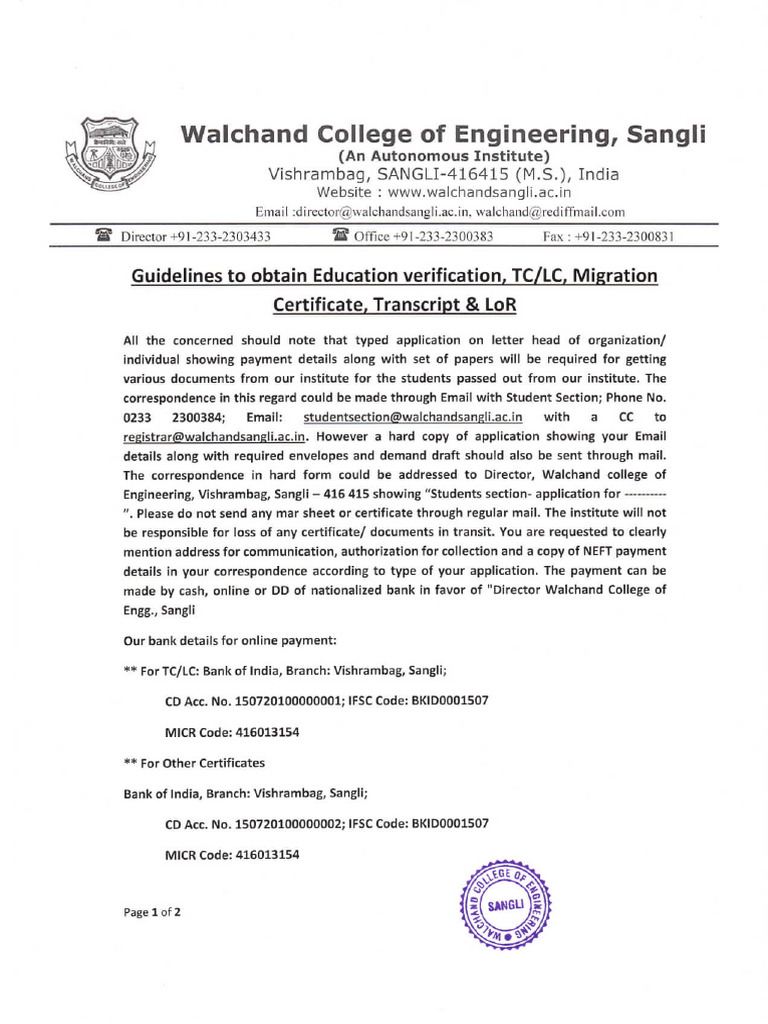 Guidelines-For-Various - Certification-Wce-220618 | PDF