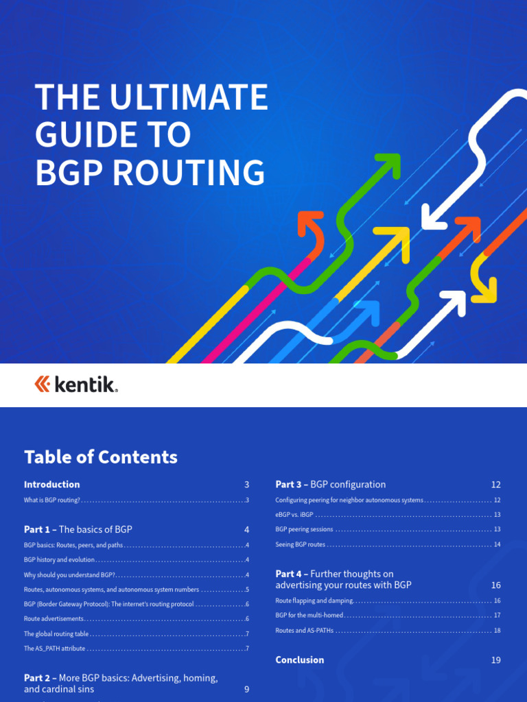 Ultimate Guide To BGP Routing Kentik | PDF | Routing | Router (Computing)