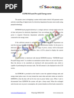 Smart Card Prepaid Electricity System | PDF | Smart Card | Microcontroller