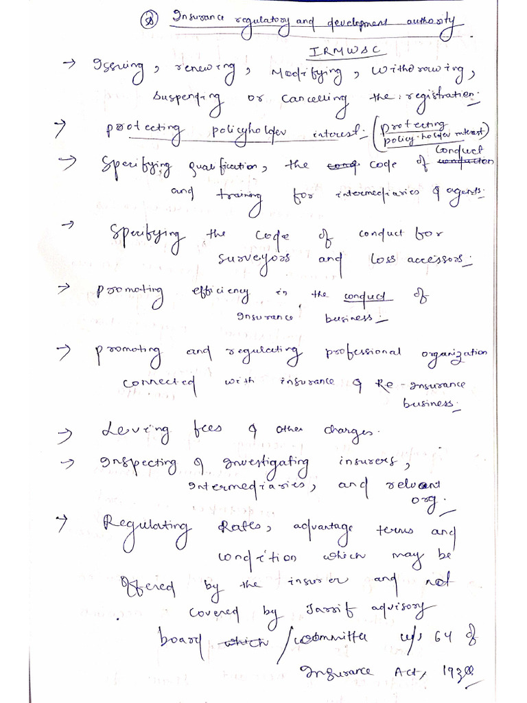 Functions of IRDA | PDF