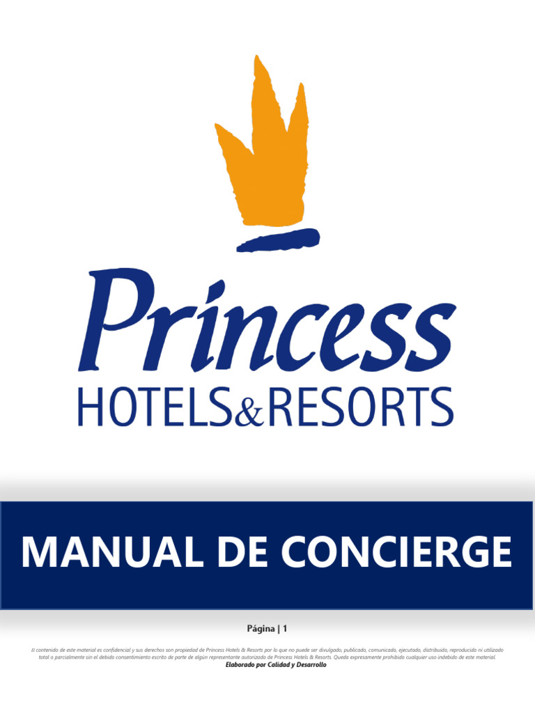 Manual de Concierge | PDF | Turismo | Hotel