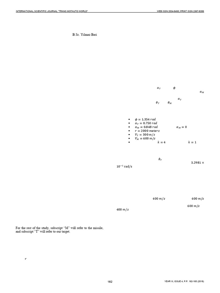 tm-2018-4-162 COMPARISON BETWEEN THE PURSUIT GUIDANCE AND THE ...
