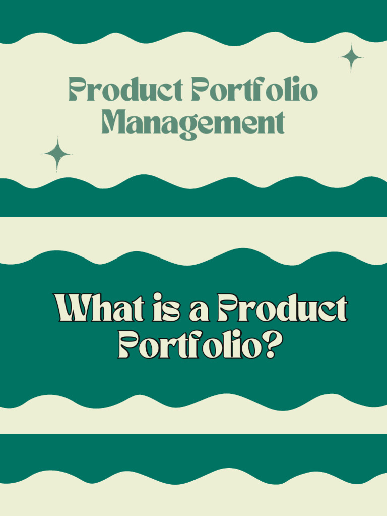 Group 3 Product Portfolio Management | PDF | Strategic Management | Risk Management