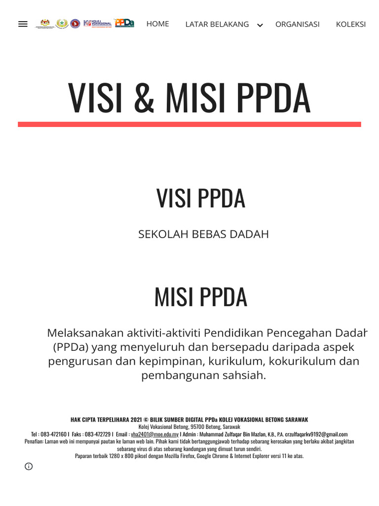 Visi & Misi PPDa | PDF