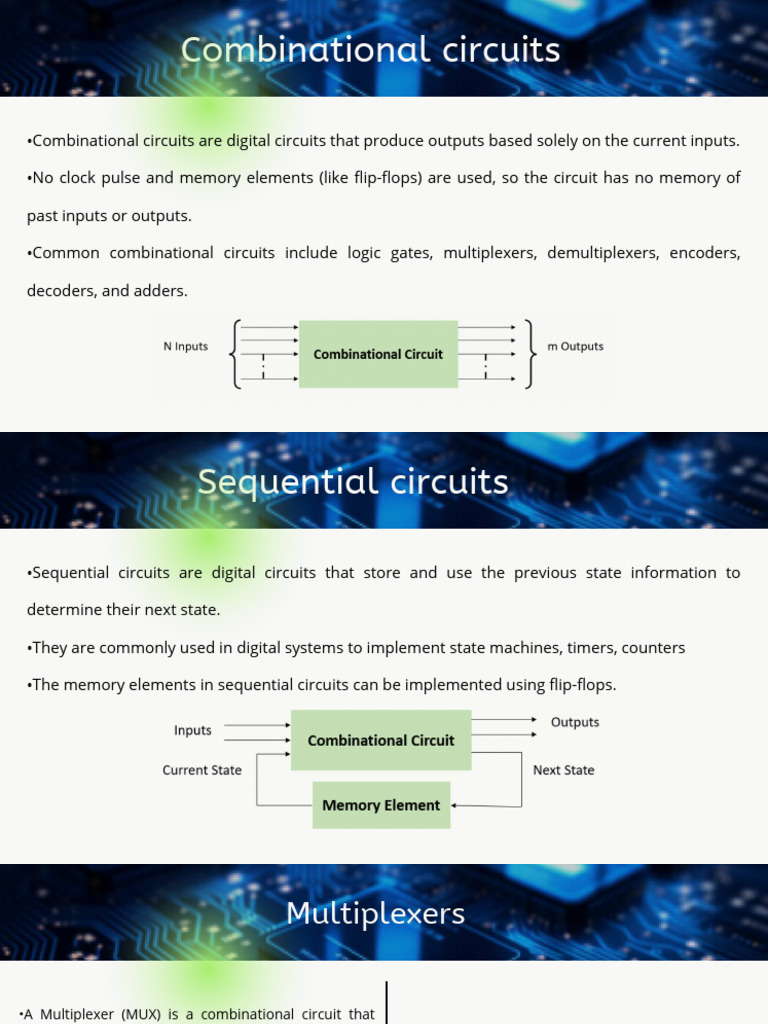 Combinational Circuits | PDF