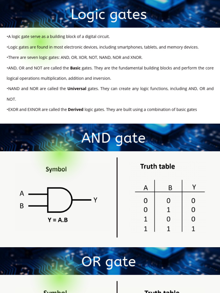 Logic Gates | PDF