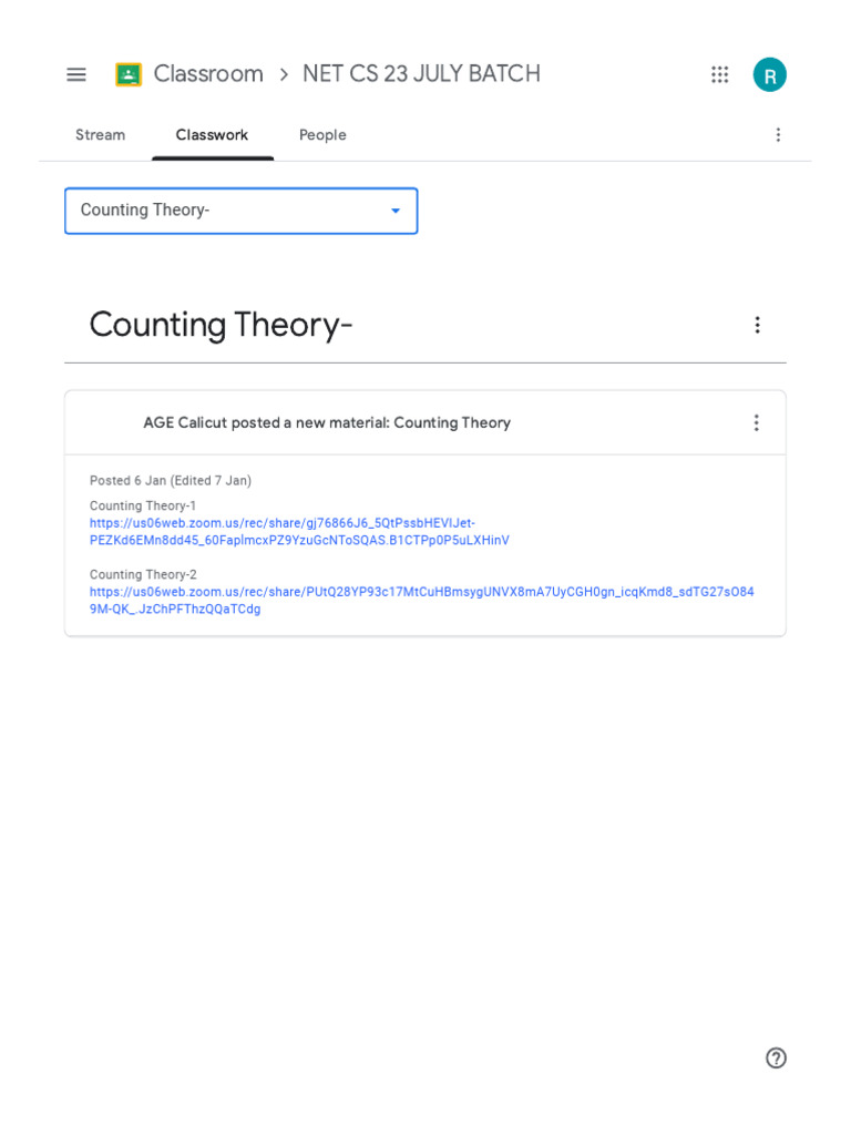 Counting Theory- | PDF