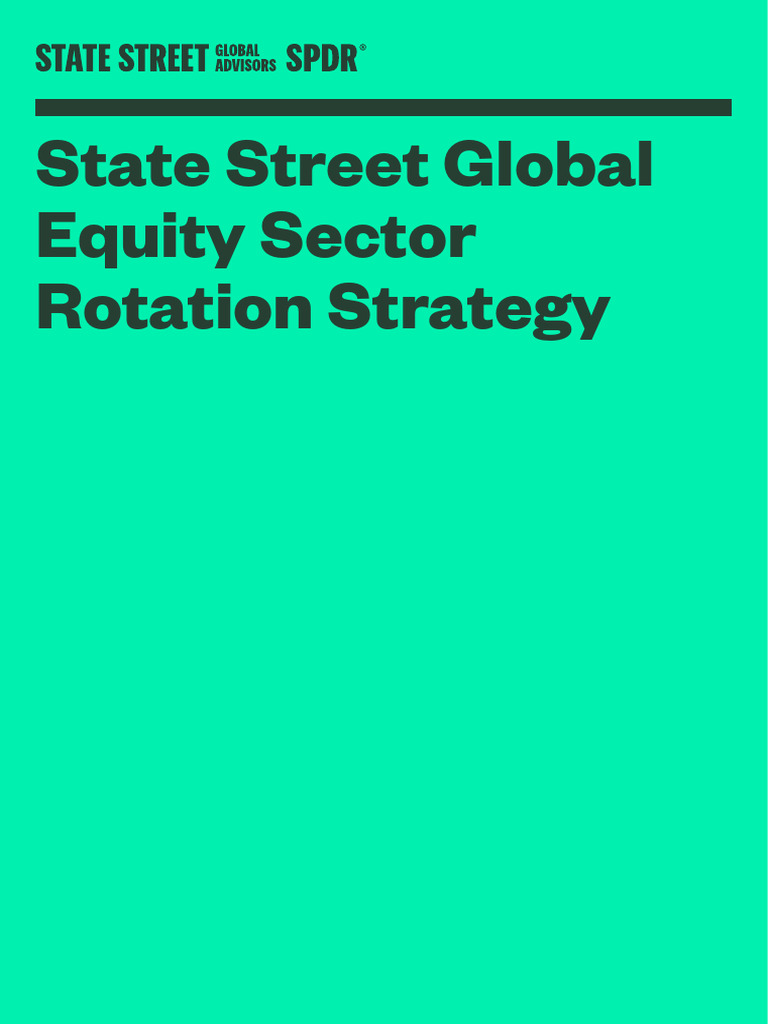 Sector Rotation Etf Model Portfolio | PDF | Exchange Traded Fund ...