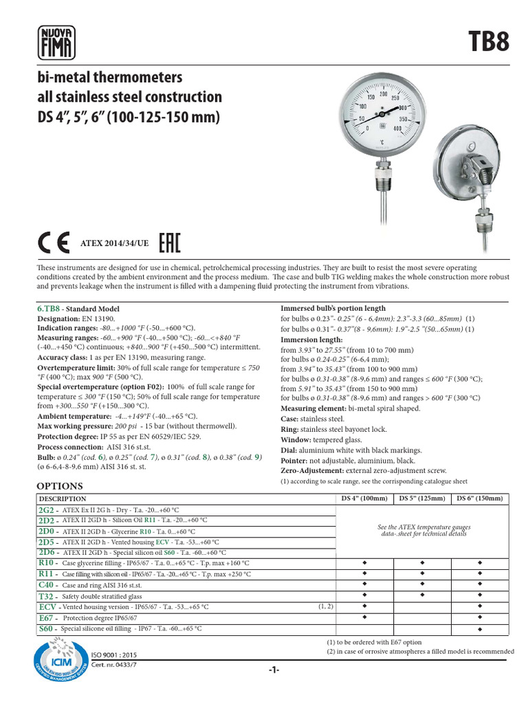 RC7 Data Sheet TB8 @en | PDF | Mechanical Engineering