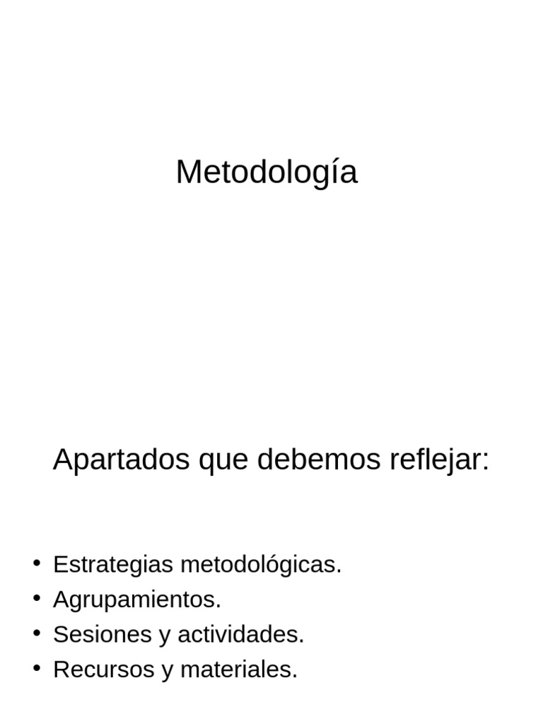 BT2 UD8 UDI-Metodología y Sesiones | PDF | Aprendizaje | Enseñando