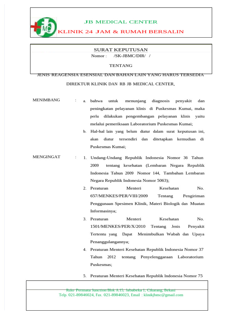 SK Pemantauan Pemeliharaan Dan Perbaikan Sarana Dan Peralatan | PDF