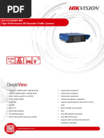 4MP ANPR Bullet Camera Specs | PDF | Camera | General Packet Radio Service