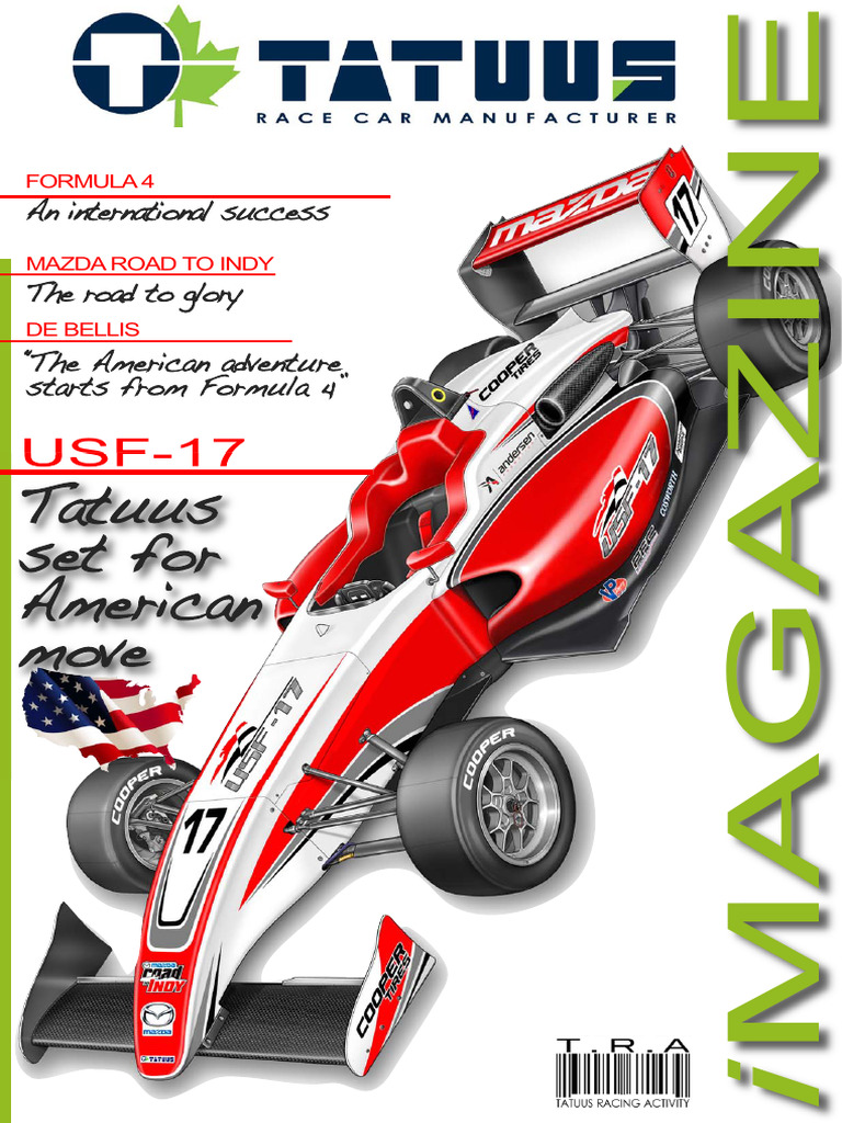 Tatuus Launches USF-17 for Indy Path | PDF | Formula Racing Series | Car