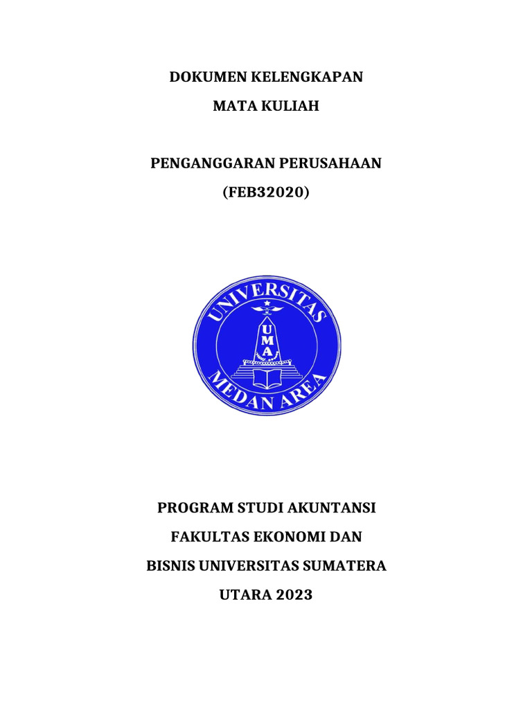 Contoh Rps Penganggaran Perusahaan Akt | PDF