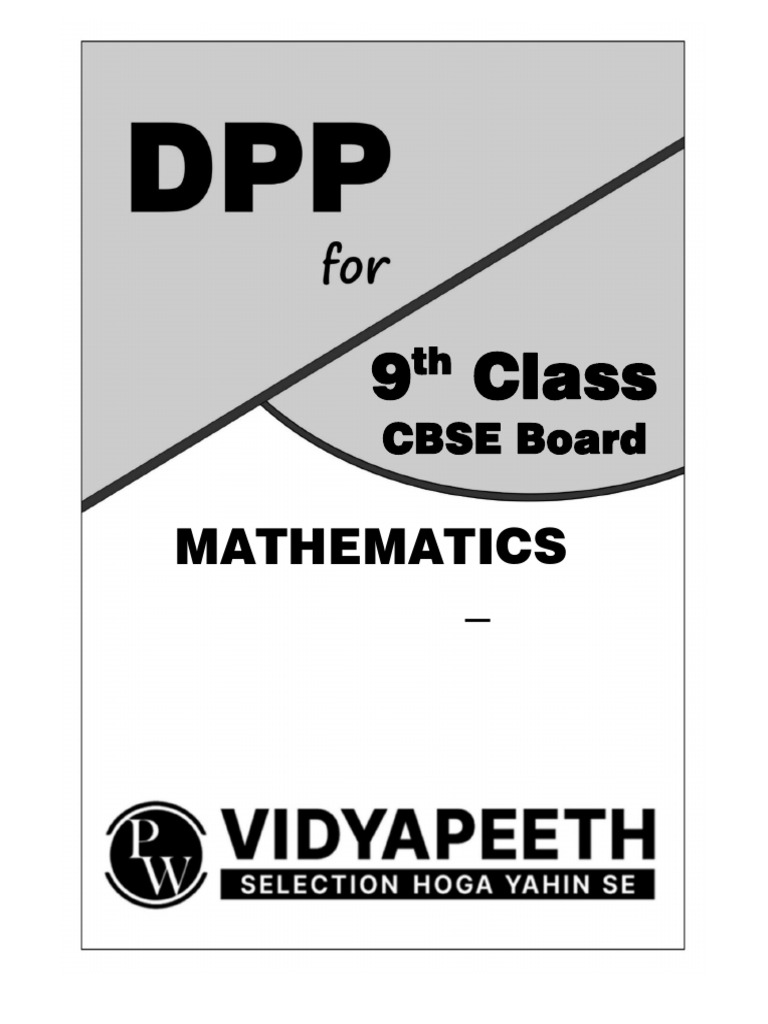 Liner Equation In Two Variables _ DPPs | PDF | Equations | Variable ...