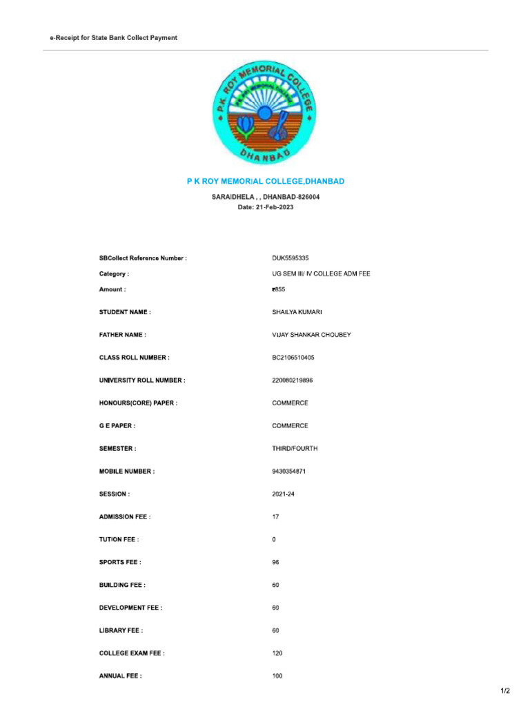 Shailya 3-4 Addmission | PDF