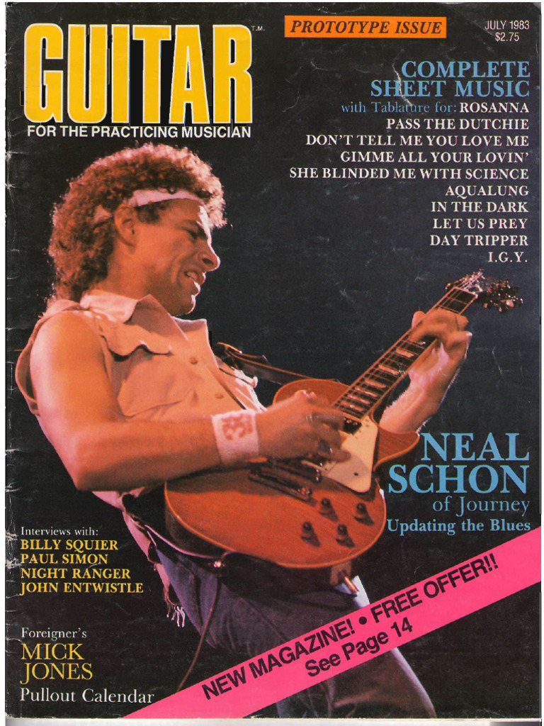 06 GFTPM 1983 July - Prototype Issue - 52 Pages | PDF | Musical Instruments | Guitar Family ...