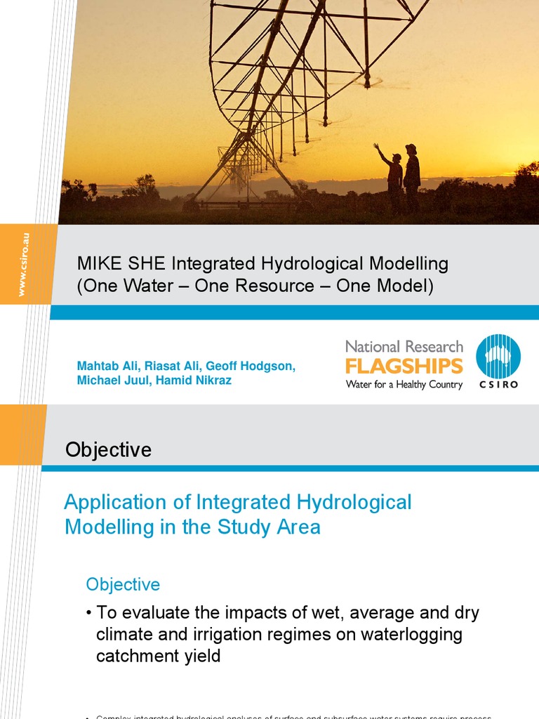 Integrated Hydrological Modelling of the Yarloop Catchment Area in ...