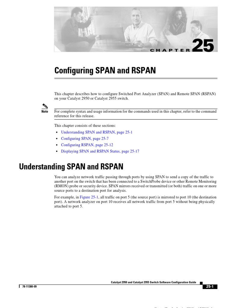 Understanding SPAN and RSPAN | PDF | Network Switch | Port (Computer Networking)