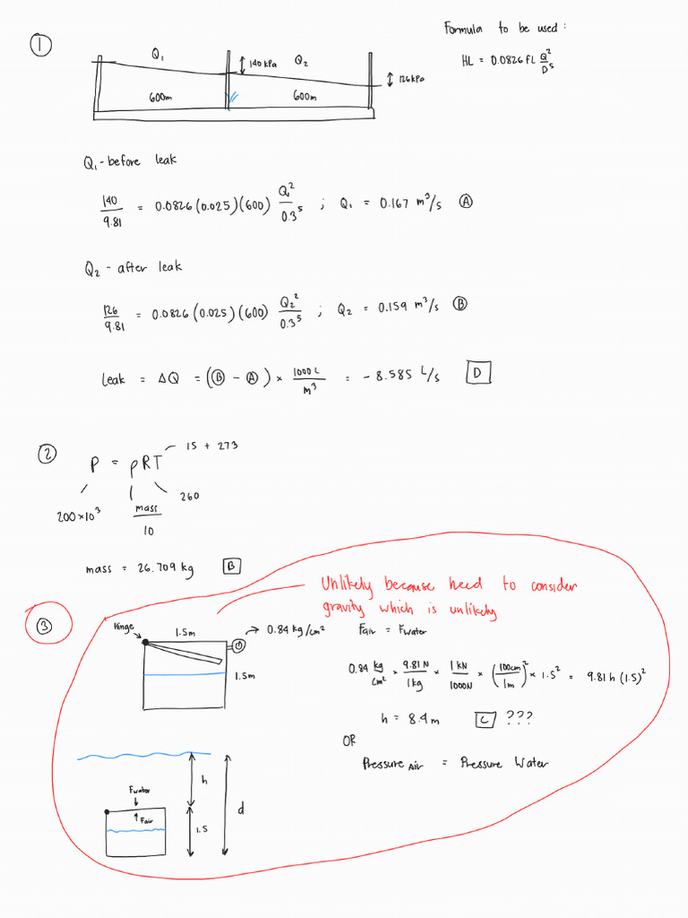 Tuzon 1 Answer Key - 230329 - 083000 | PDF