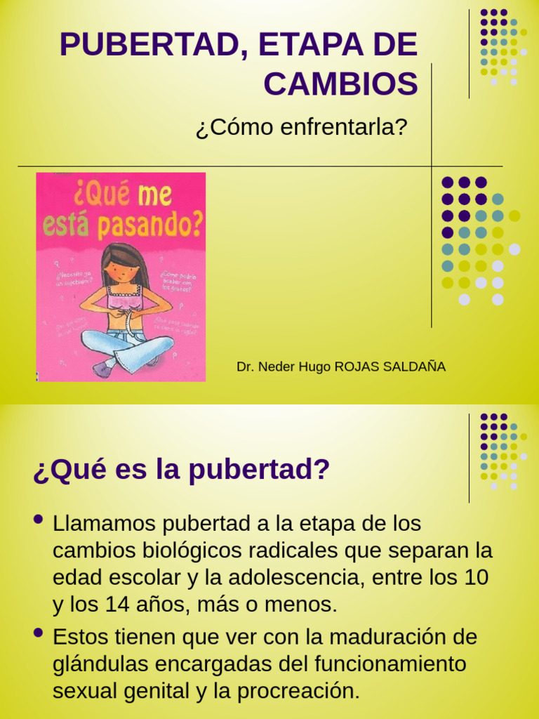 Cómo enfrentar la pubertad y sus cambios | PDF | Pubertad | Adolescencia