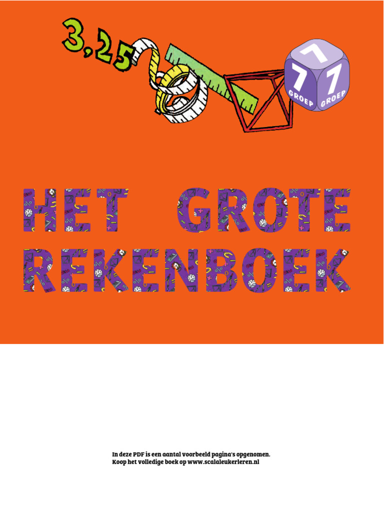 Het Grote Rekenboek 7 Leerlingenboek | PDF
