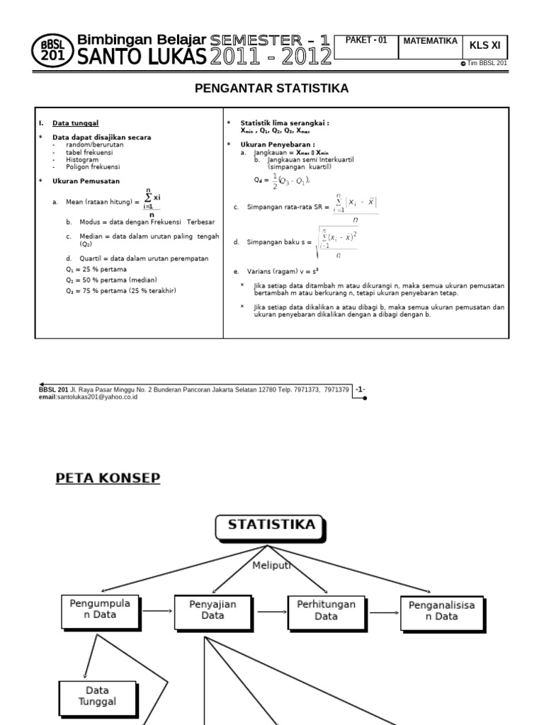 Pengantar Statistika: Data dan Analisis | PDF