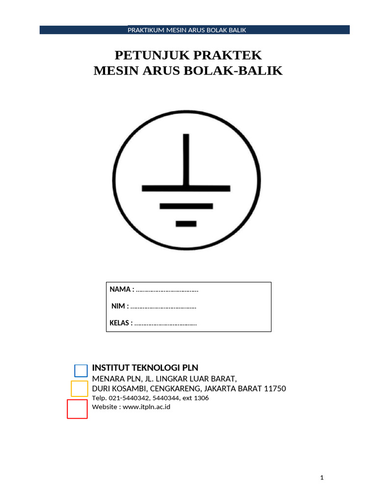 Modul Praktek Mesin Arus Bolak | PDF