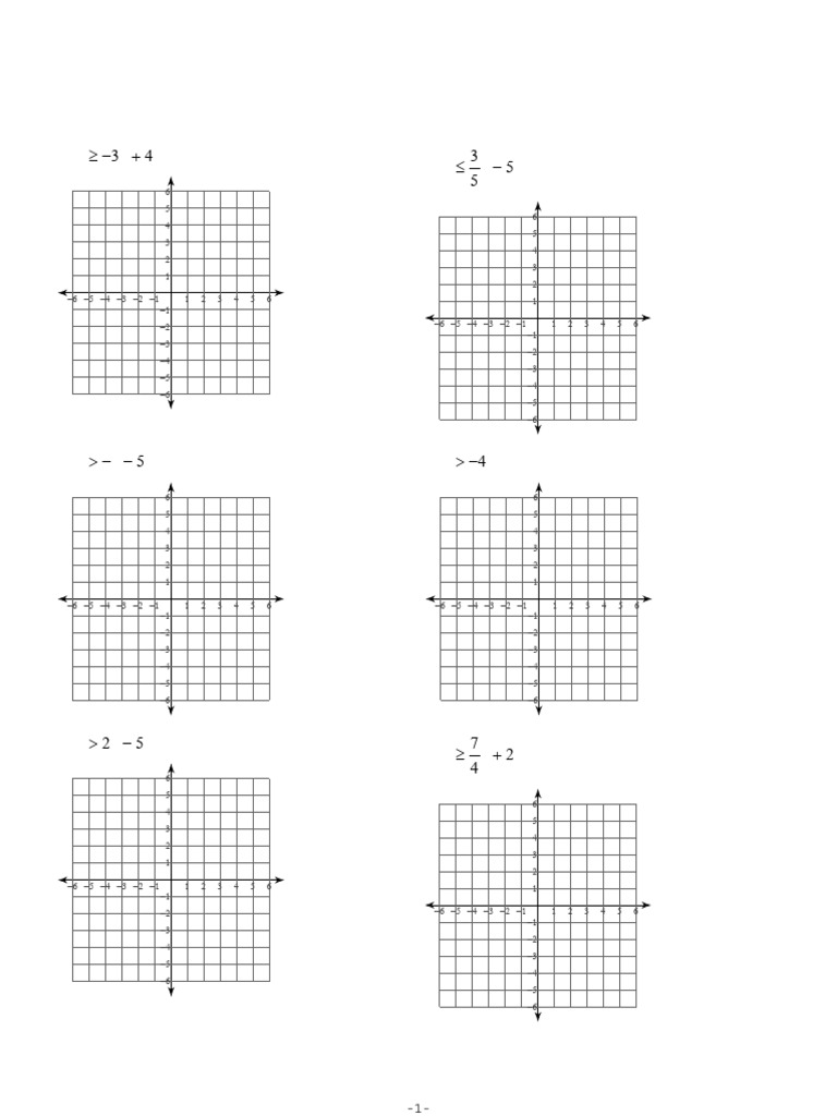 Graphing Linear Inequalities | PDF | Abstract Algebra | Theoretical ...