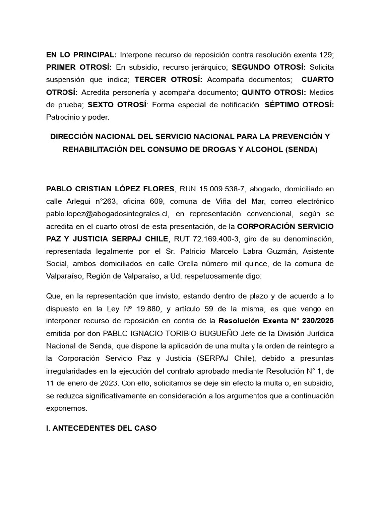 Recur So | PDF | Multa (pena) | Derecho laboral