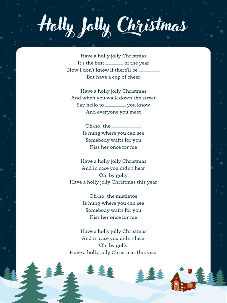 Holly Jolly Christmas | PDF