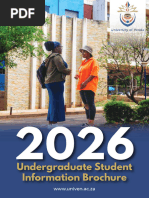 NUL Undergraduate Prospectus 2026/27 | PDF | Bachelor's Degree ...