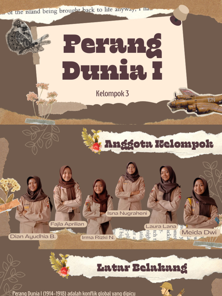 Sejarah Perang Dunia I - 20241003 - 182326 - 0000 | PDF