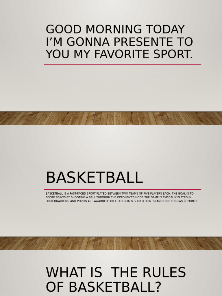 Understanding Basketball Rules and Gameplay | PDF