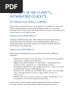 Basic Mathematics for Beginners Guide | PDF