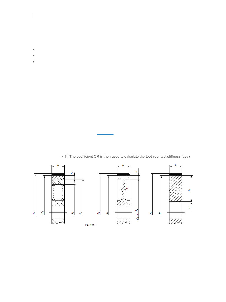 Gear Rim Thickness and Web Factors | PDF