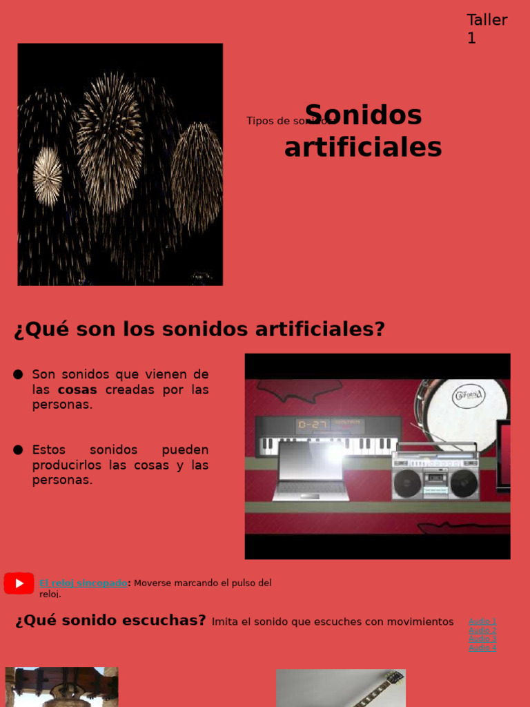 C11 - Sonidos Artificiales | PDF