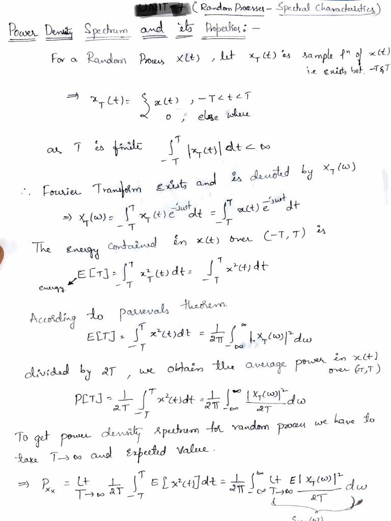 Unit-5 Notes Ptsp | PDF