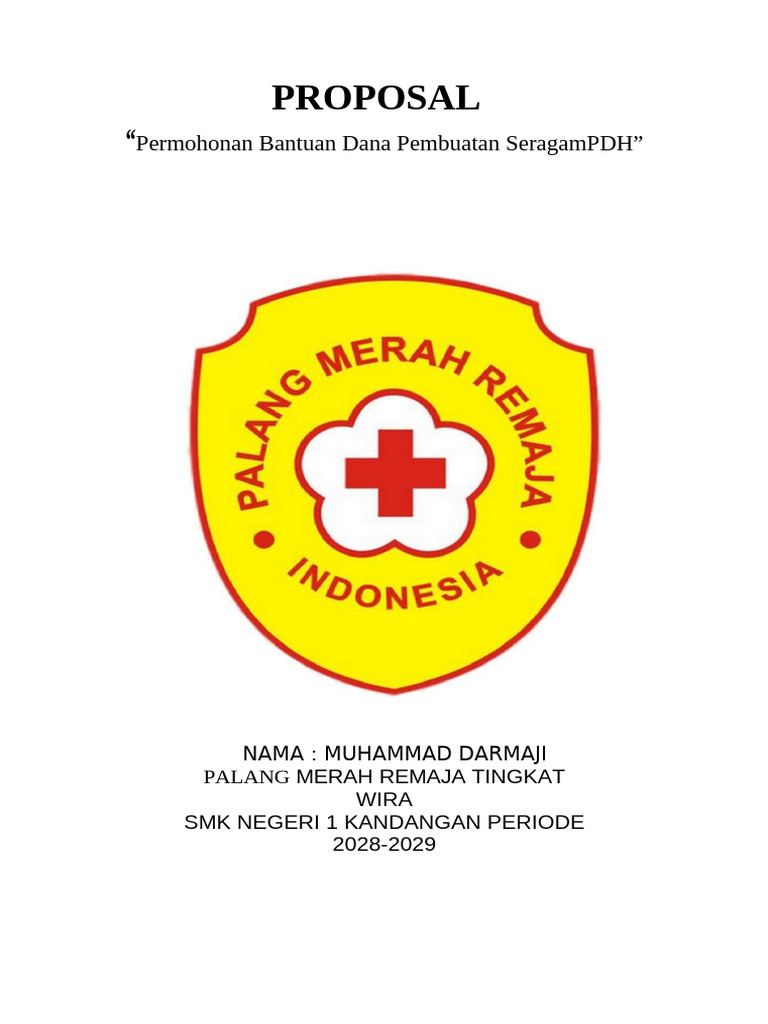 Contoh Proposal pmr | PDF